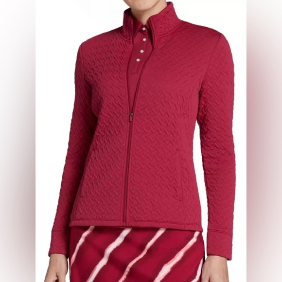 Lady Hagen | Jackets & Coats | Lady Hagen Textured Golf Jacket | Poshmark
